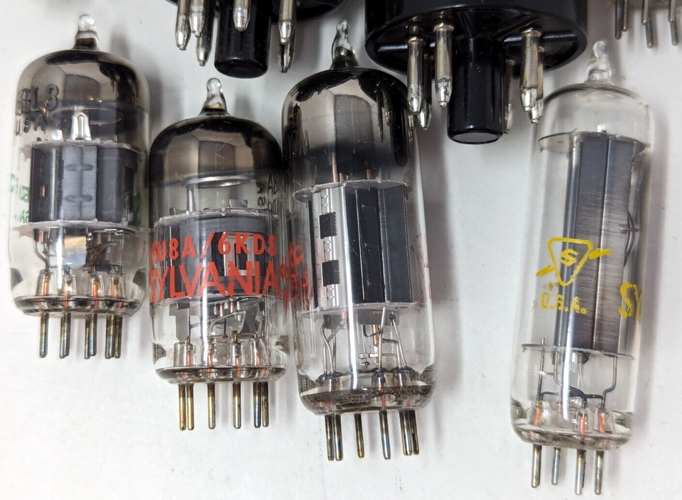 Vintage Sylvania Audio Radio Amplifier Rectifier Electron Vacuum Tube ...