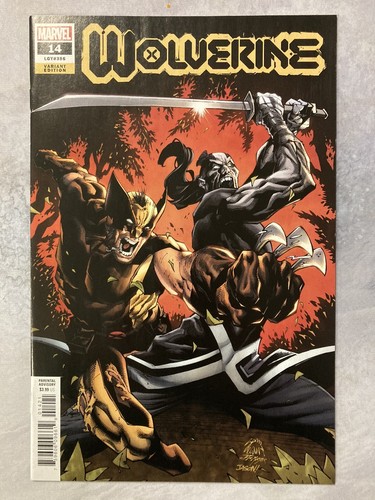 WOLVERINE #14 lgy#356 1:25 STEGMAN 2021 PERCY KUBERT VARIANT MARVEL ...