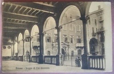 VERONA - LOGGIA DI FRA GIOCONDO FP | eBay
