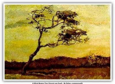 A Wind-Beaten Tree Vincent van Gogh | eBay