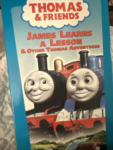 Thomas the Tank Engine - James Learns a Lesson Other Stories (VHS, 1992 ...
