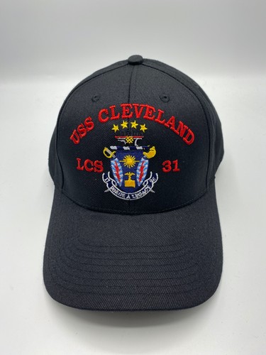 The Corps USS Cleveland LCS 31 ATTT Black Baseball Cap Hat One Size | eBay