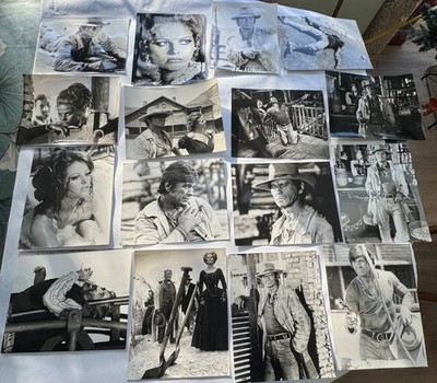 ONCE UPON A TIME IN THE WEST Sergio Leone 16 VINTAGE 8X10 Glossy bw ...