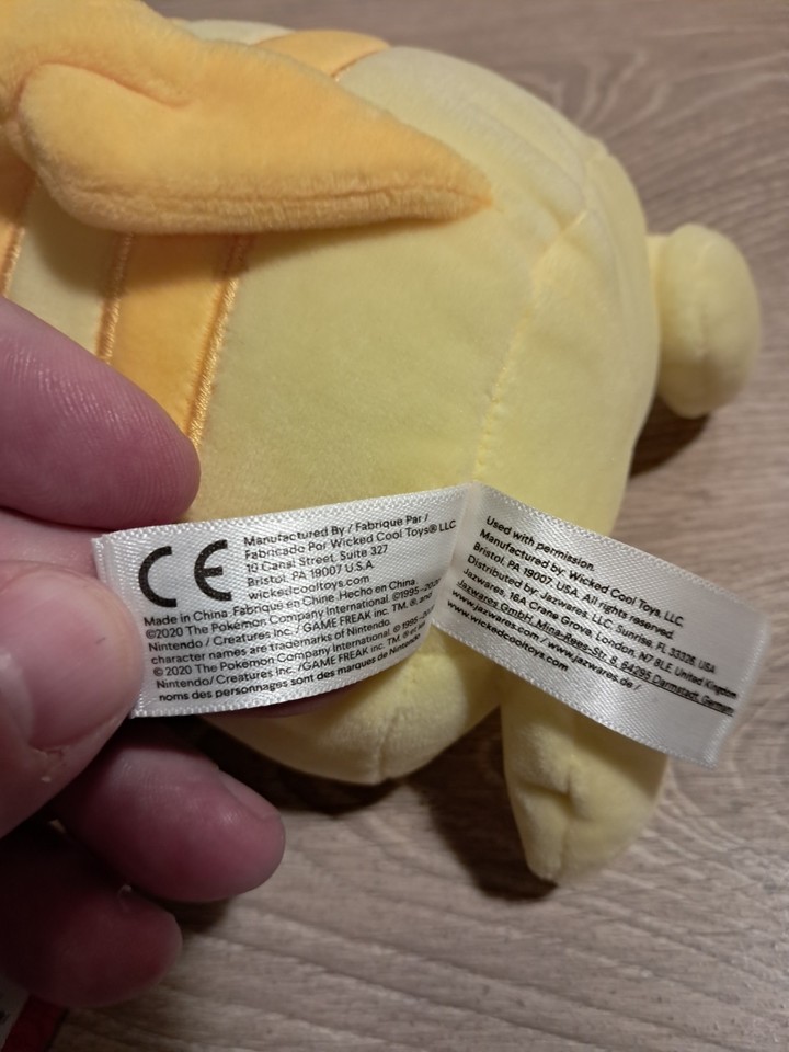2020 Pokemon Select Shiny Pikachu Plush Wicked Cool Toys 8" Rare New ...