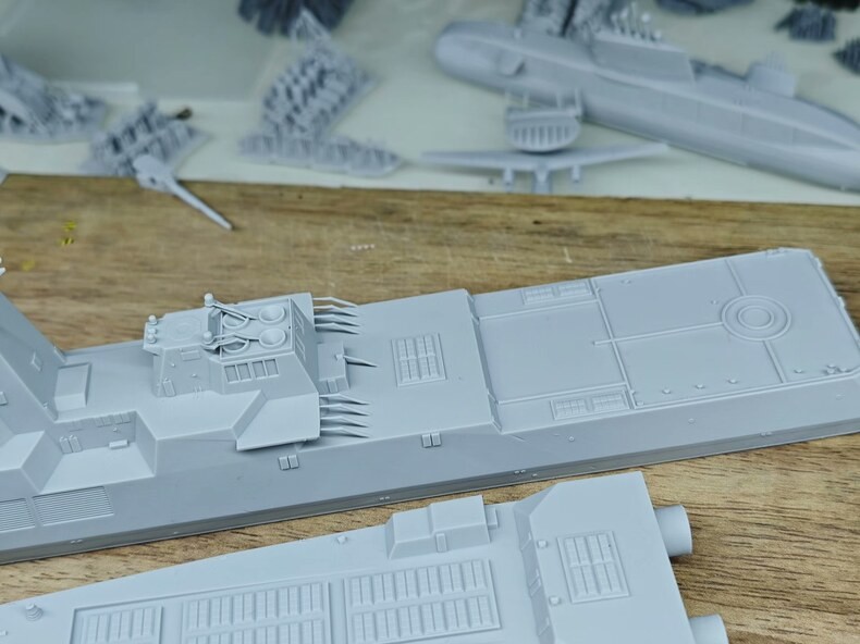 3D Printed 1/700 HMS Dreadnought‌ Unpainted model kit | eBay
