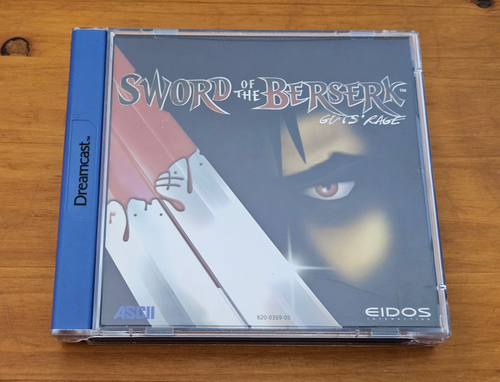 SWORD OF THE BERSERK GUTS RAGE SEGA DREAMCAST VIDEO GAME BOXED COMPLETE ...