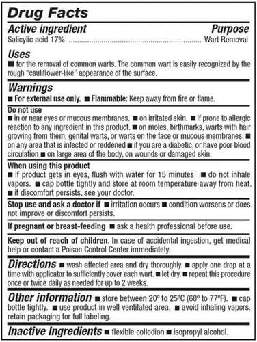 Verruguin Liquid Wart Remover Salicylic Acid 17% Removedor De Verrugas ...
