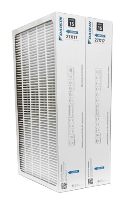 Daikin 0160M00017 (2-Pack) - 17" x 27" x 5" Pleated MERV 15 Replacement ...