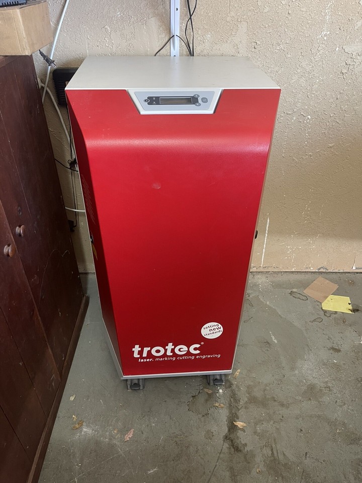 Laser cutting Engraving Machine Trotec Speedy 360. W-Fume Extractor ...
