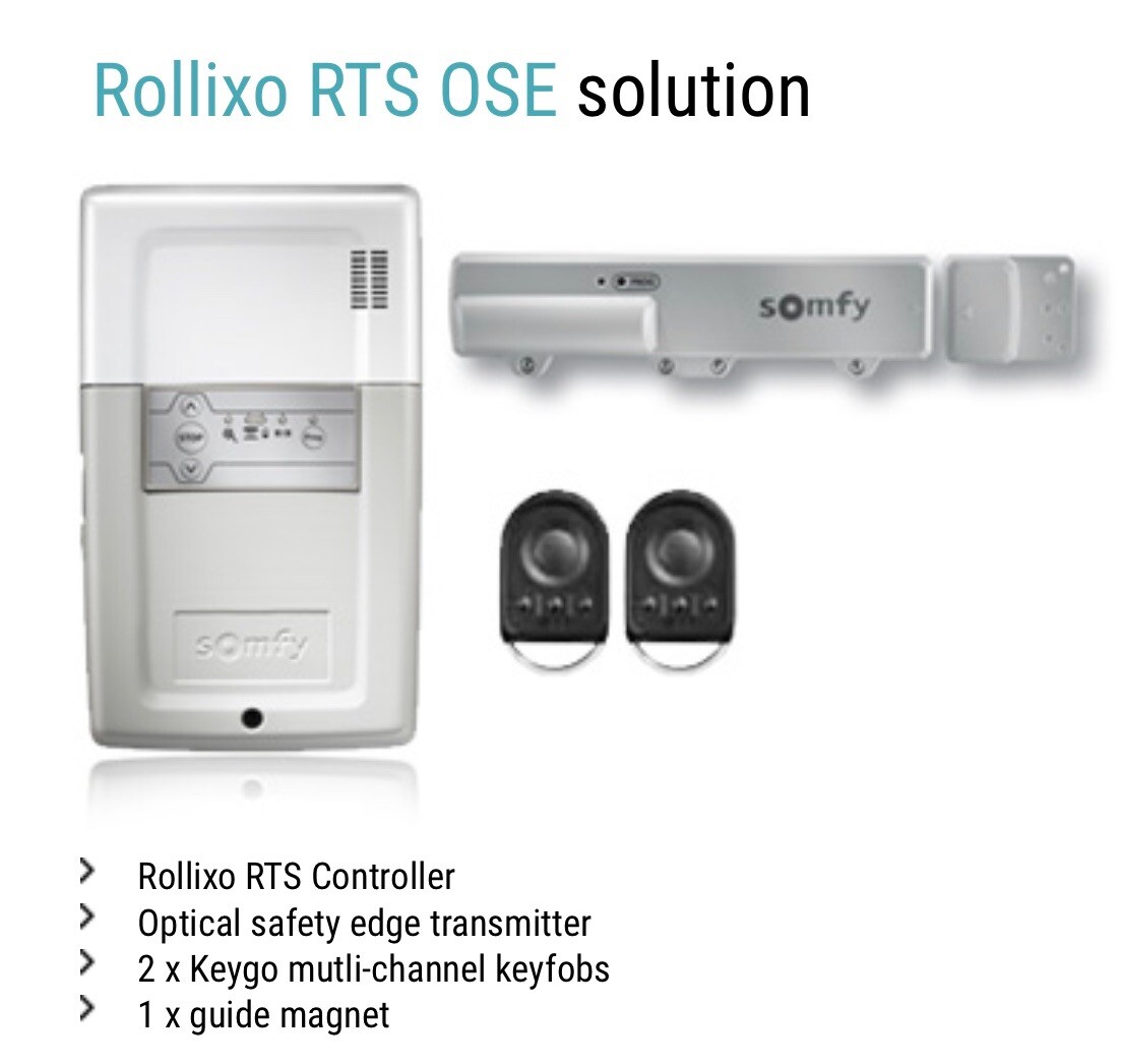 Electric Roller Garage Door - SOMFY Wireless with app control and alarm ...