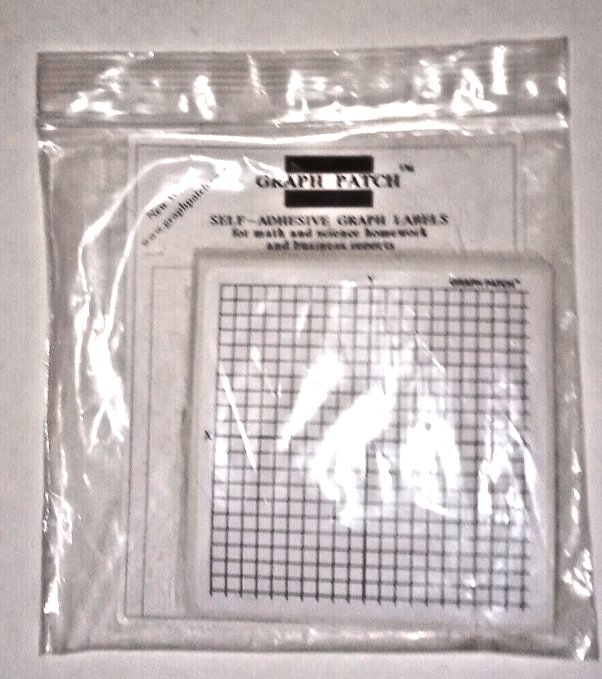 Graph Patch Self Adhesive Graph Paper Labels | eBay