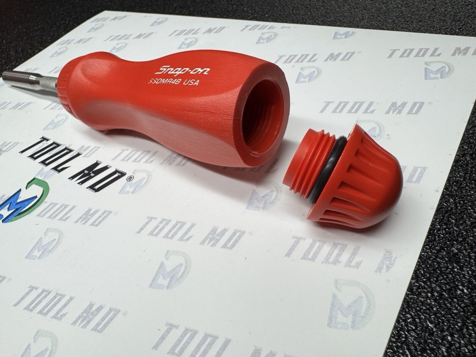 Snap-on Tools USA NEW RED Hard Handle Ratcheting Screwdriver SSDMR4B | eBay