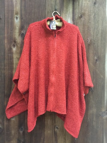 Wind River new with tags rust colored sweater cape poncho shawl coat ...