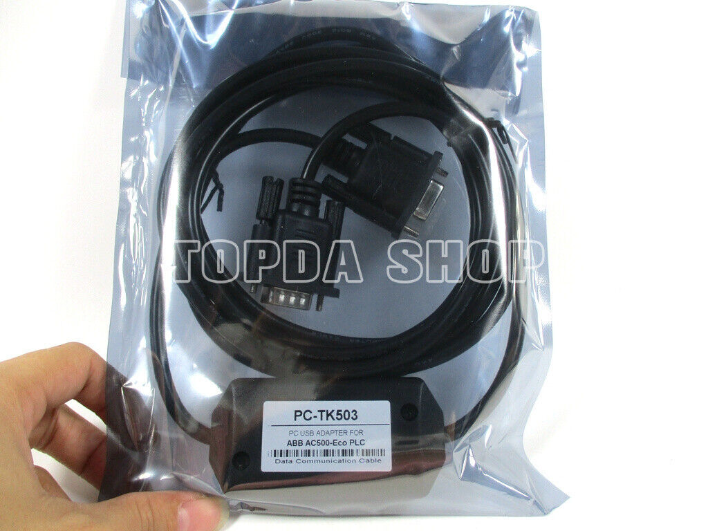 1PC 3meter PC-TK503 PLC Programming Cable debug line For AC500-Eco ...