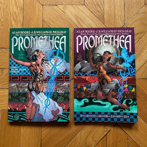 PROMETHEA Allan Moore LOT Fantasy Graphic Comic Book Novels 1 & 2 Mick Gray ABC | eBay