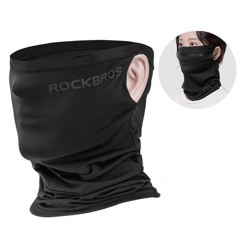 ROCKBROS Cooling Neck Gaiter Face Mask Fishing Scarf Face Cover for Men ...