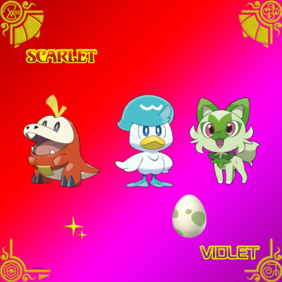 Pokemon Scarlet/Violet Starting Trio | eBay