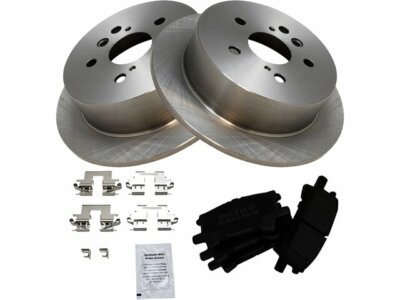 Rear Brake Pad and Rotor Kit For Lexus RX330 RX350 RX400h Highlander ...