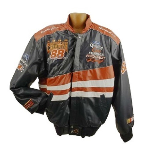 1999 CHAMPION NASCAR WINSTON CUP RACING LEATHER BOMBER JACKET CAMP-88 ...