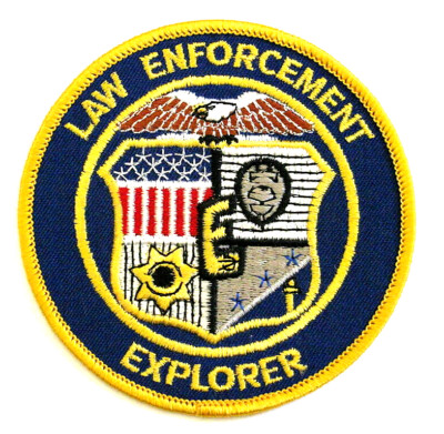 Law Enforcement Explorer (1971-80) Pocket Patch BSA | eBay