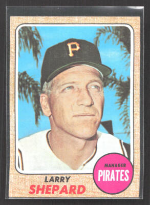 1968 Topps NEAR MINT Larry Shepard #584 Pittsburgh Pirates | eBay