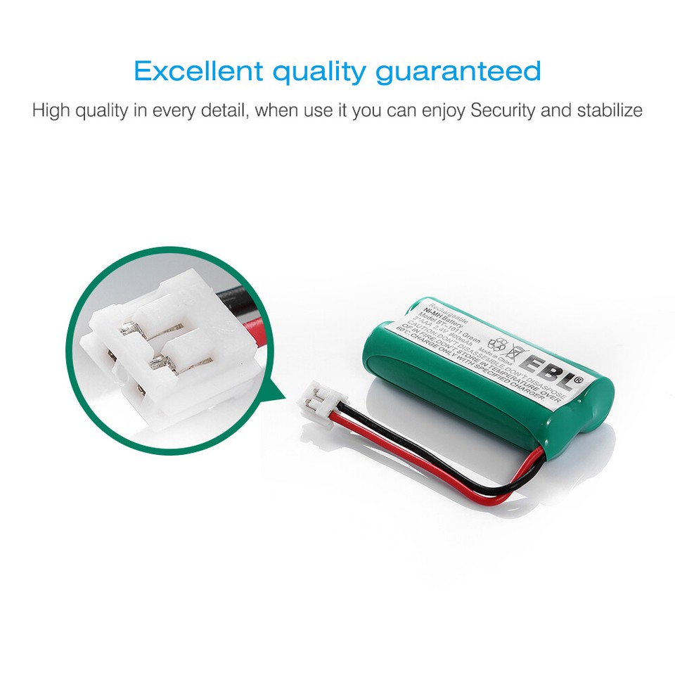 BT-1011 Battery For AT&T BT-1018 BT18433 BT28433 BT-101 Cordless Phone ...