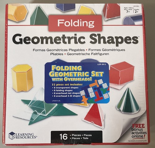 Learning Resources Folding Geometric Shapes | eBay