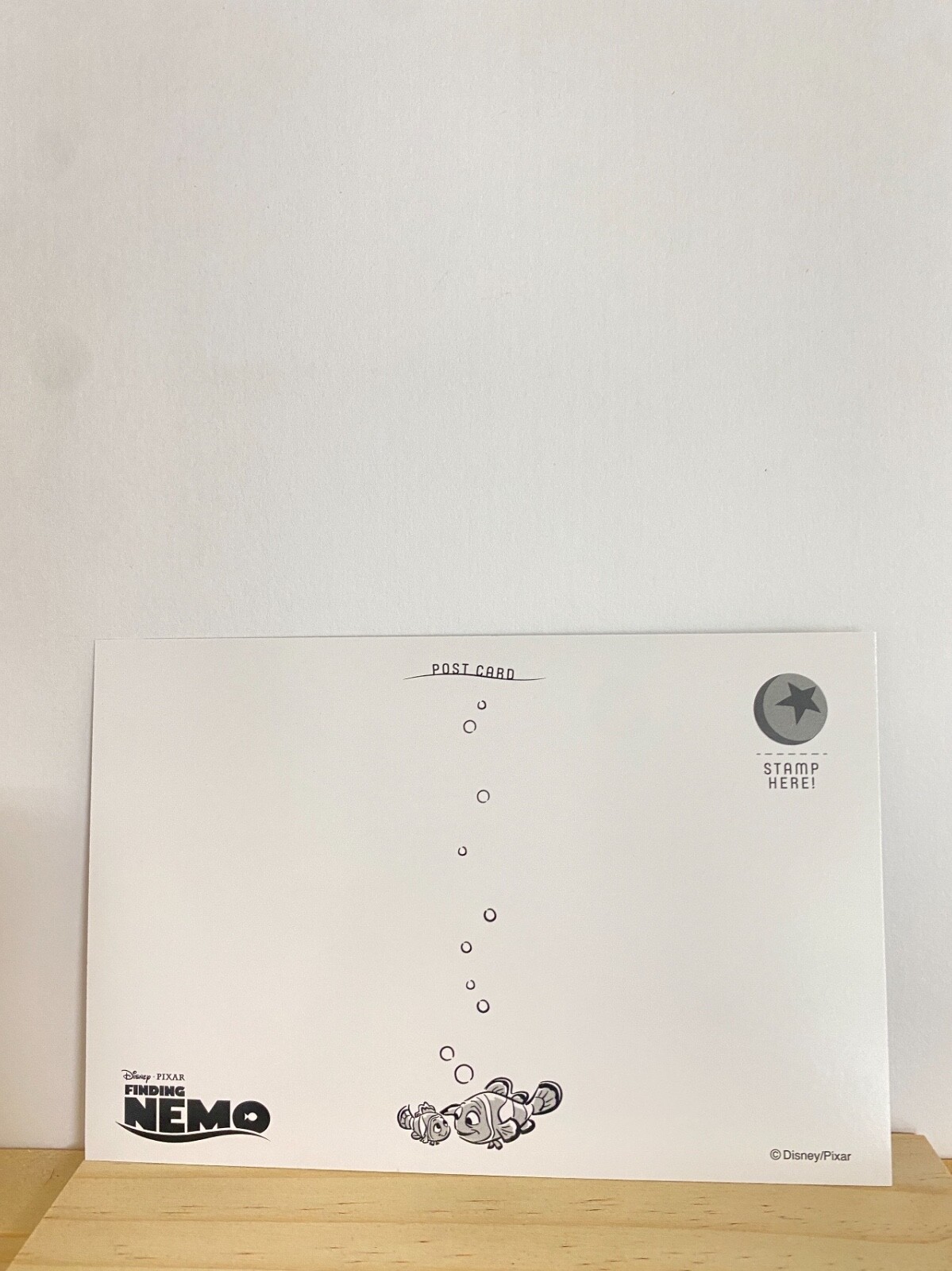 Finding Nemo Marlin & Gill Disney Pixar Limited Postcard Prize Talking ...