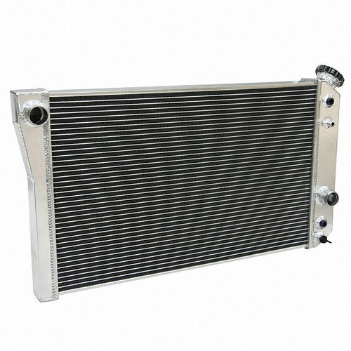 3 Rows Aluminum Radiator Fit Chevy 1984-1990 Corvette/1982-02 S10 ...