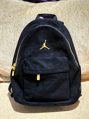 Jordan Nike Backpack Monogram *Rare Limited Edition Suede* BNWT | eBay