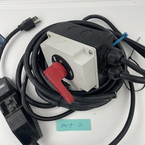 Lunmar Boat Lifts Bremas Spring Switch- 125V/240V W/ Switch, Handle ...