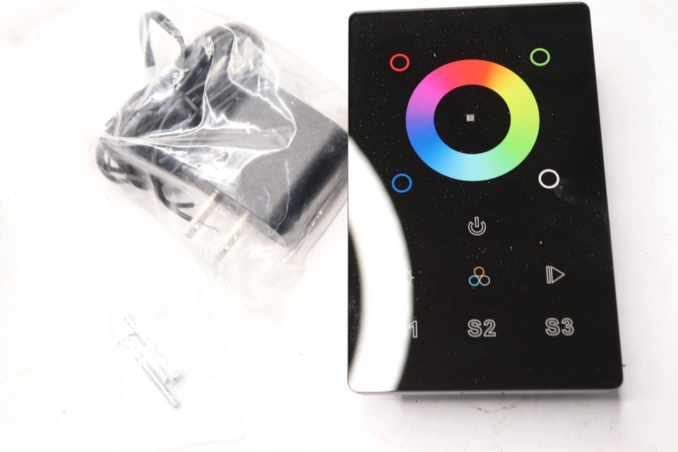 RGB & RGBW LED Touch Dmx Wall Mounted Controller Dimmer SR-2812B-KIT | eBay
