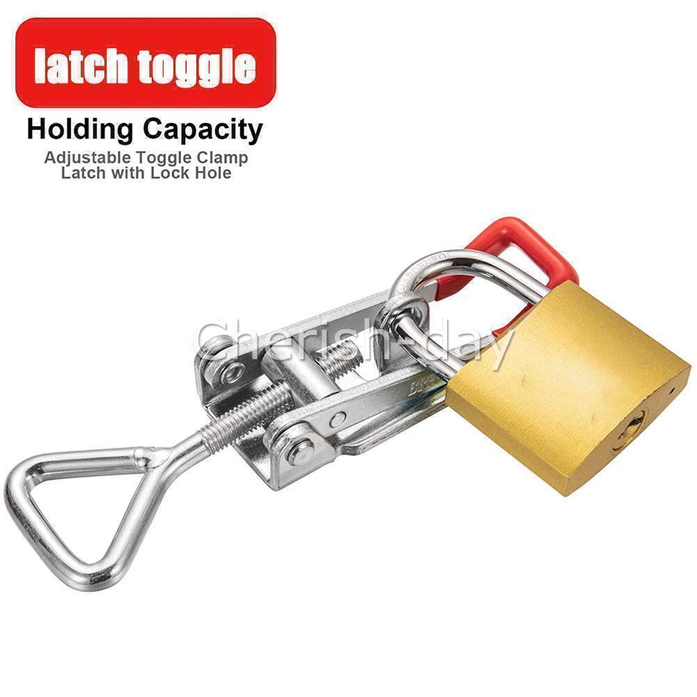 40Pcs 55mm Small OVER CENTRE LATCH Toggle Trailer Fastener Catch UTE ...