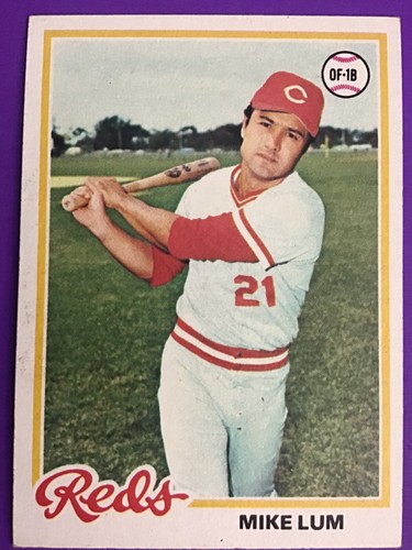 1978 TOPPS BASEBALL SET BREAK CARD # 326 Mike Lum | eBay