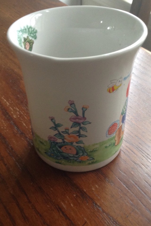 1984 Cabbage Patch Kids Cup Mug O.O.A Inc | eBay