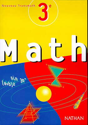Nouveau transmath, 3e. Livre de l'eleve, Collectif | eBay