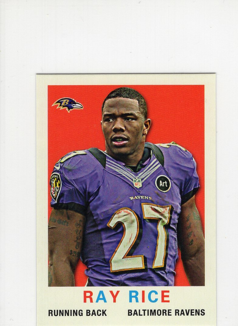 2013 Topps 1959 Mini #53 Ray Rice Ravens Football Card | eBay
