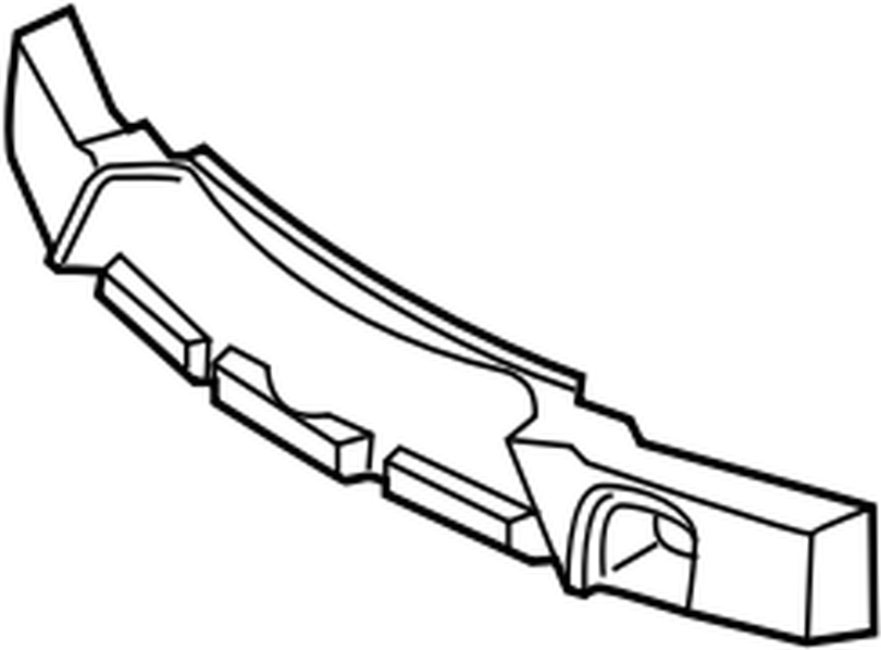 52611-53160 Toyota Absorber, front bumper energy 5261153160, New ...