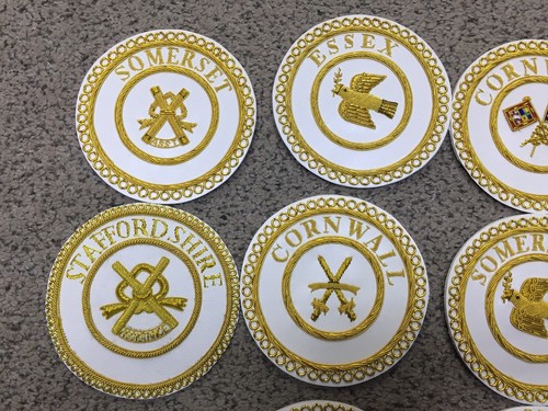 Masonic Craft Provincial Apron Badges | eBay UK
