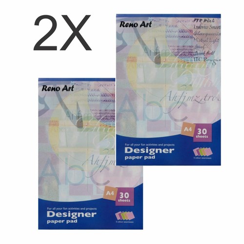 60 Sheets A4 Designer Paper Pad Notebook Overlays Drawing painting 5 ...