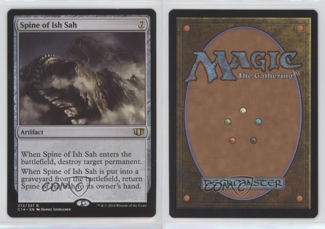 2014 Magic: The Gathering Commander Format Edition Spine of Ish Sah ...