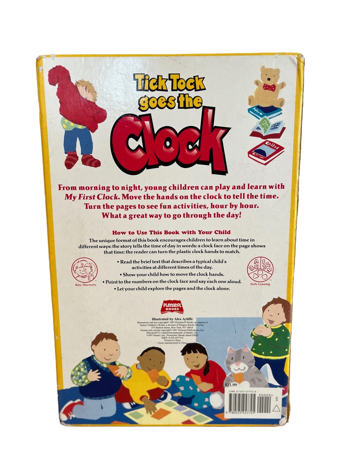 My First Clock by Playskool Staff (1997, Hardcover) for sale online | eBay