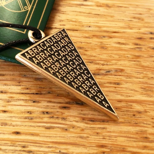 ABRACADABRA Pendant Necklace Amulet Abraxas Occult Kabbalah Talisman ...