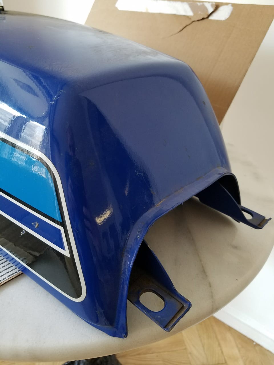 YAMAHA RD400 1976 1977 1978 1979 New Never Used Fuel Tank With Chromed ...