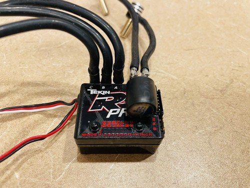 Tekin RS Pro Black Edition BL Sensored/Sensorless Brushless ESC TT1160 ...