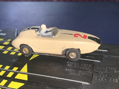 AURORA T JET SLOT CAR #1361 GRAN PRIX RACER, TAN #2 | eBay