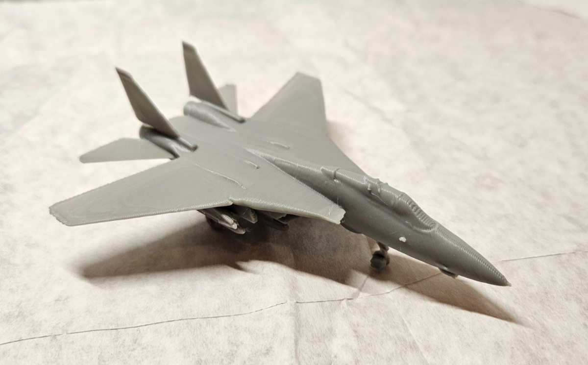 N Scale 1:160 F14 Tomcat/Fighter Jet for Model Train Environment (3 ...