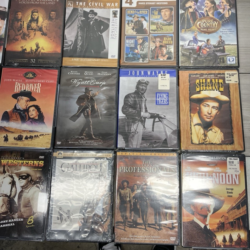 Lot Of 20 Westerns. Impassioned Performances By John Wayne And Many ...