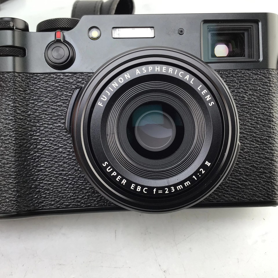 Fuji X100V Black Camera w/ Fitted Case Used Good | eBay