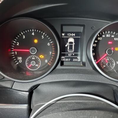 Volkswagen Golf GTI Speedometer Cluster MPH Multifunction Display 9Q ...